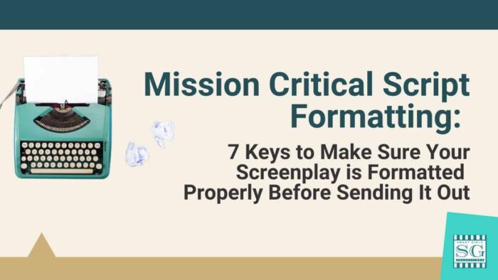 Avoid Common Formatting Pitfalls: How to Ensure Your Script is Format ...